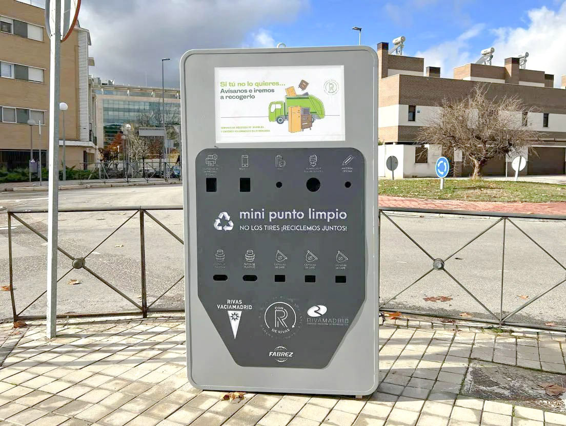 Rivas suma 13 mini Puntos Limpios al municipio - Fabrez Group